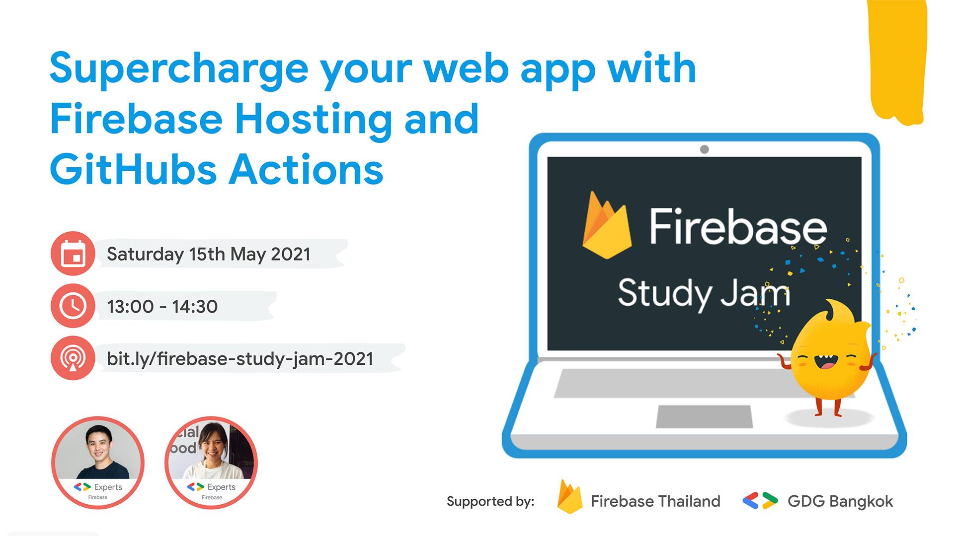 เรียนรู้การ integrate Firebase Hosting กับ GitHub Actions ใน Firebase ...