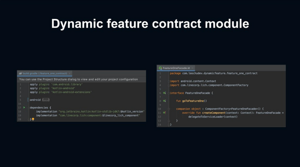 สรุป best practices สำหรับ modularized app ที่มี dynamic features จาก ...