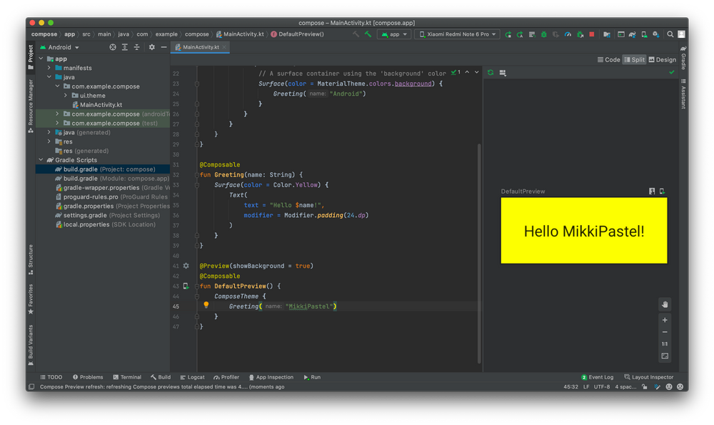 Android Codelabs Together ตอน Jetpack Compose Basics