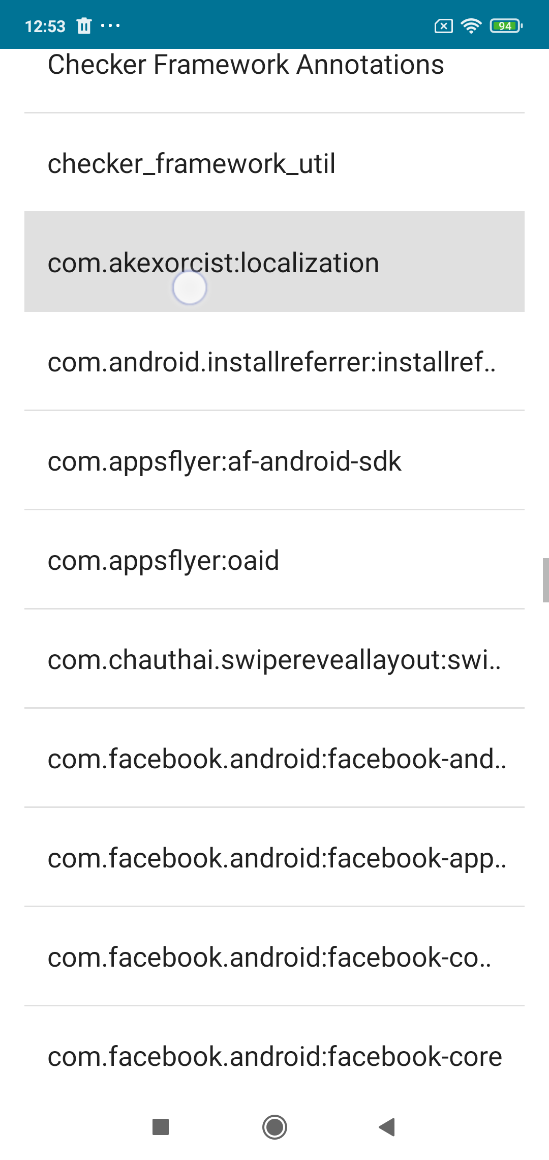 สร้างหน้า Open Source Notices บน Android Application