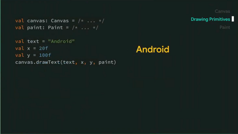 สรุป session "Build your own custom view with Canvas API in Android ...