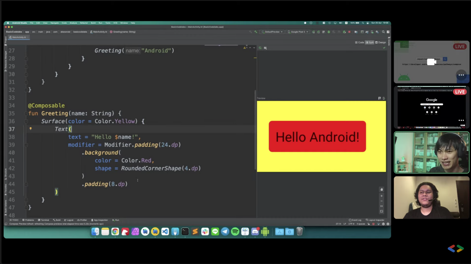 Android Codelabs Together ตอน Jetpack Compose Basics