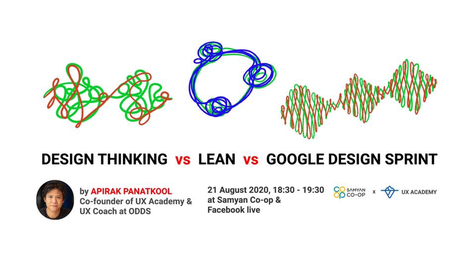 Design thinking VS. Lean VS. Google Design Sprint
